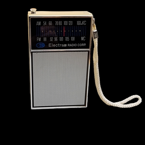 Electra radio co | Portable Audio & Video | Vintage Electra 5s60s Transistor Portable Am Fm ...